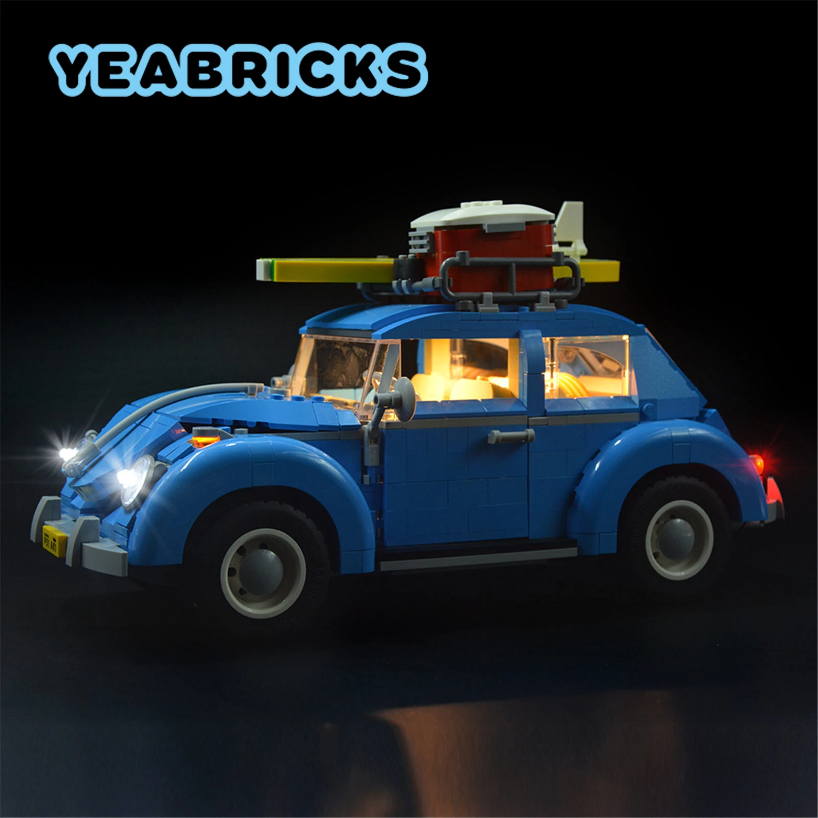 YEABRICKS-LED-Light-Kit-For-10252-Building-Blocks-Set-NOT-Include-the ...