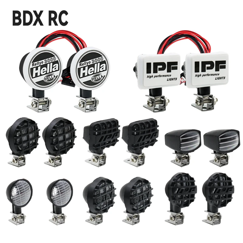 Round Led Lights Remote Control Car | Round Headlights Led Lights Car ...