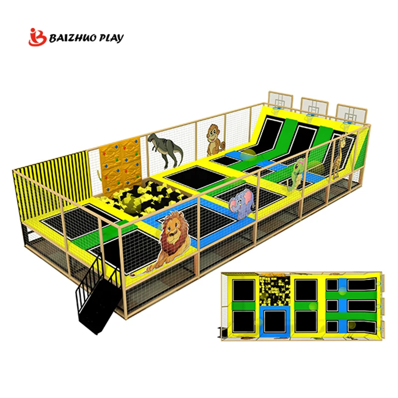Equipo-de-Fitness-y-entretenimiento-para-ni-os-trampol-n-comercial-para ...