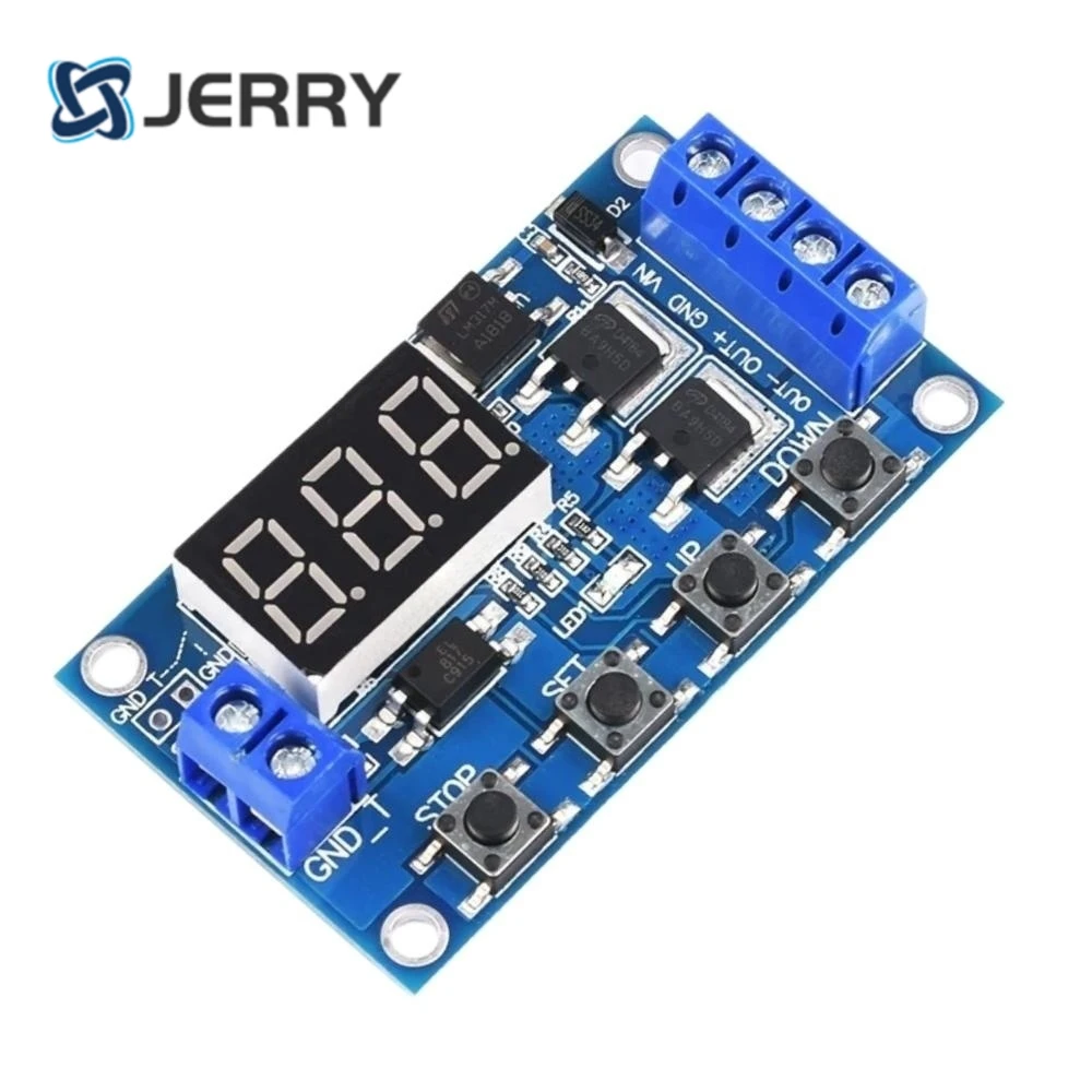 Trigger-Cycle-Timer-Delay-Switch-12-24V-Circuit-Board-Dual-MOS-Tube ...