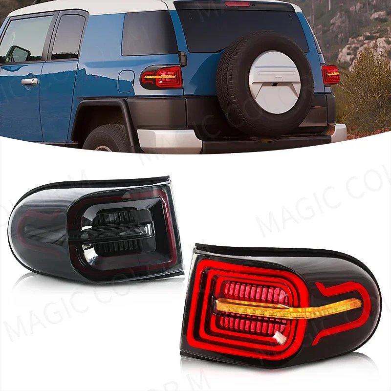 Car-LED-Rear-TailLight-Assembly-for-Toyota-FJ-Cruiser-2007-2017-Dynamic ...