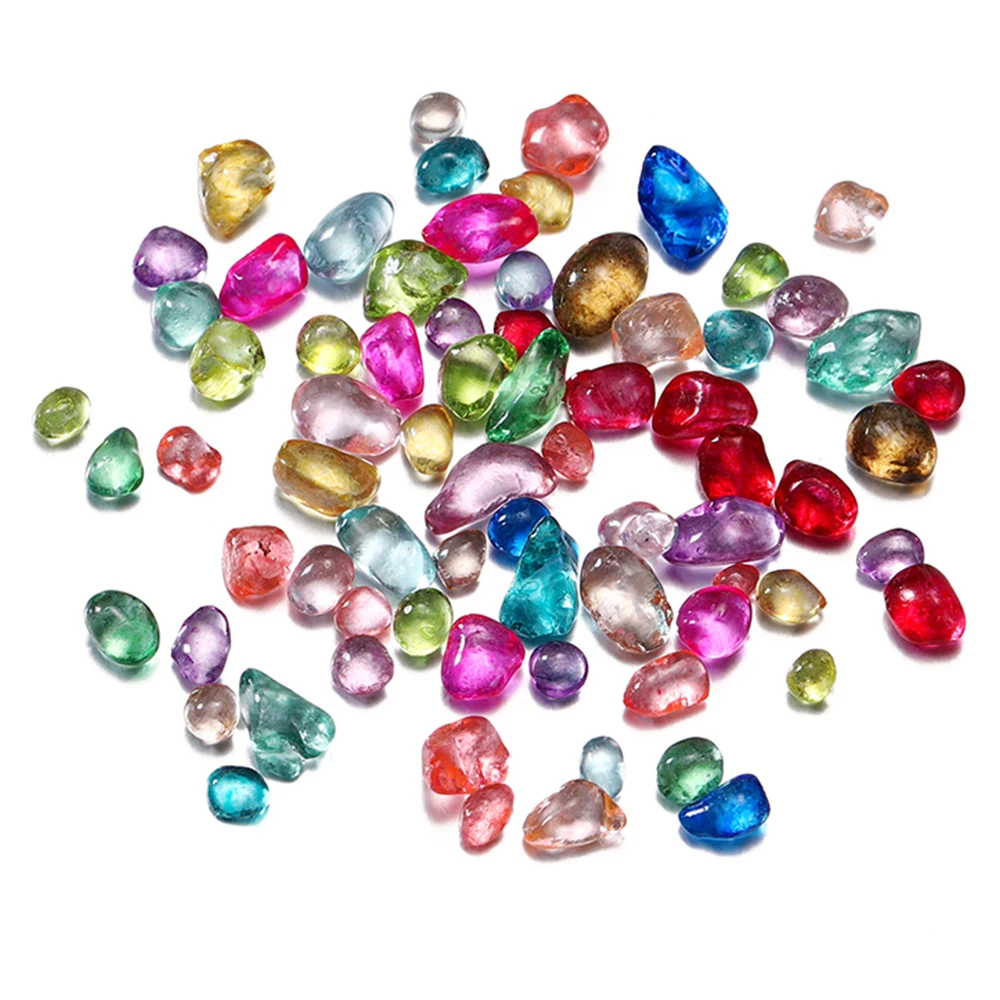 20grams-3-8mm-Mixed-Colorful-Crystal-Glass-Crushed-Stone-Resin-Fillings ...