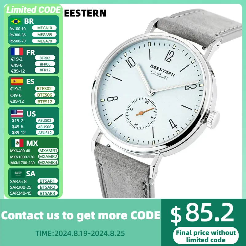 SEESTERN-2024-New-Men-Watch-Automatic-Business-Wristwatches-ST1701 ...