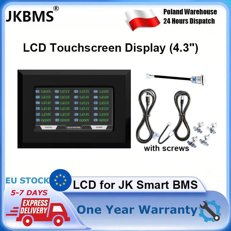 JKBMS-4-3-LCD-Touchscreen-Display-Adapter-for-JIKONG-BMS-JK-BMS-4-3-LCD ...