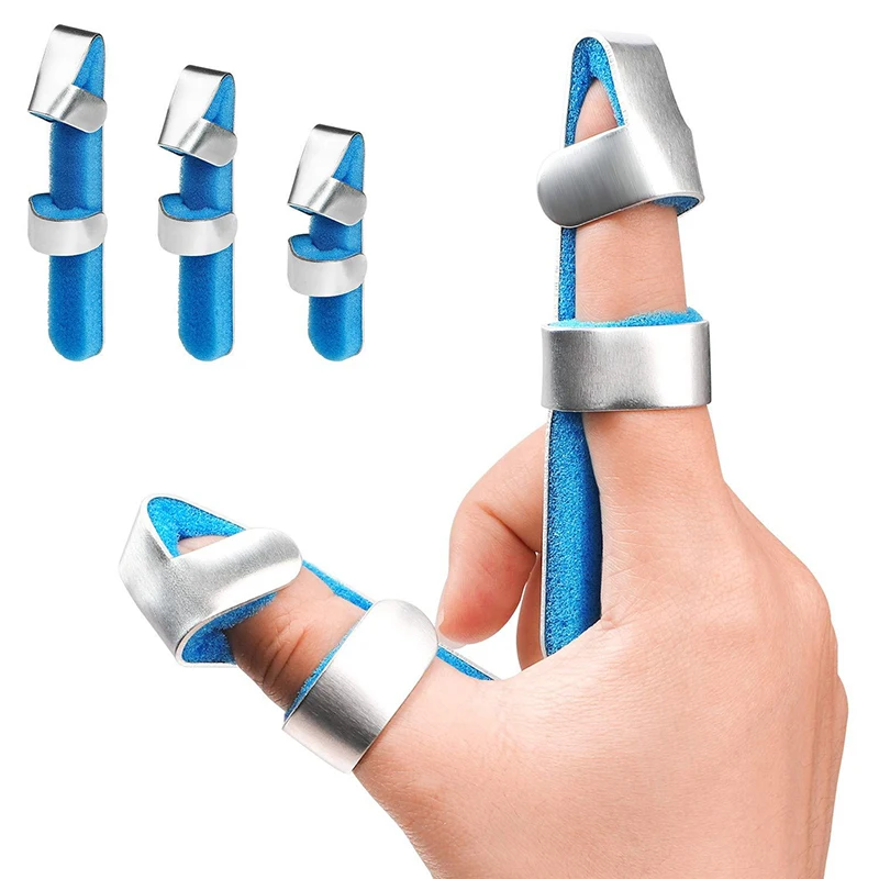 Adjustable Finger Splint Frog Phalanx Corrector Injury Recovery Support ...