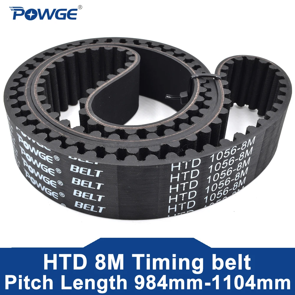 8mm Pitch Fiberglass Timing Belt Geeyu 8M-1440 Timing Belt - 1440mm ...