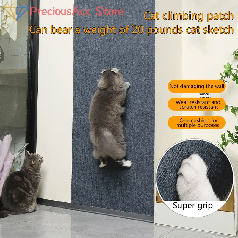 Tapete-auto-adesivo-trimmable-Cat-Climbing-Scratch-Board-passos-para-m ...