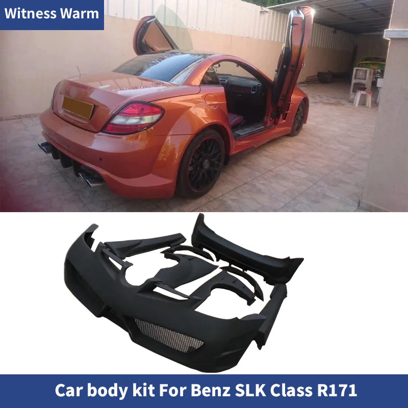 R171 Wide Body Kit Front Bumper Fenders Car Wheel Eyebrows, 56% OFF