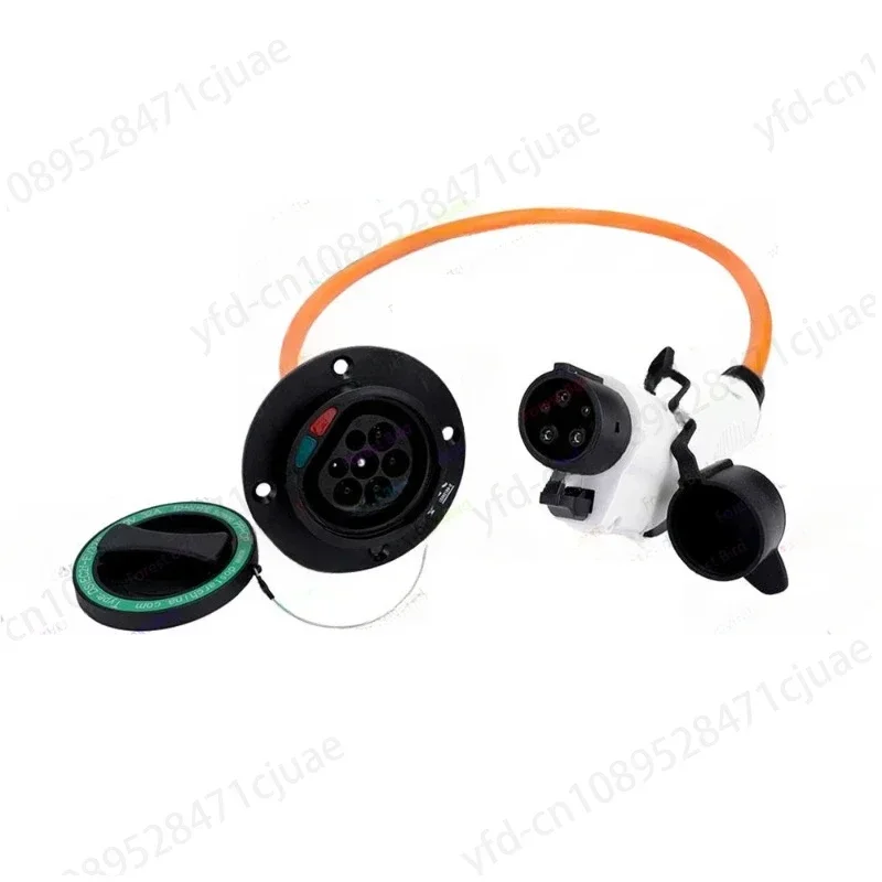 32A-SAE-J1772-EV-Plug-Type-1-to-Type-2-Male-EV-Socket-Car-Charger ...