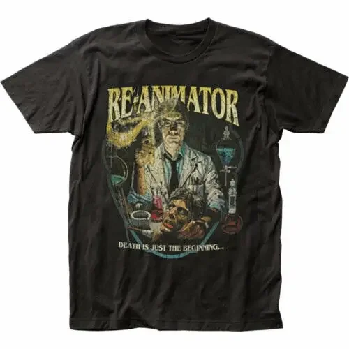Camiseta-Re-Animator-Death-Is-Just-The-Beginning-para-hombre-y-mujer ...