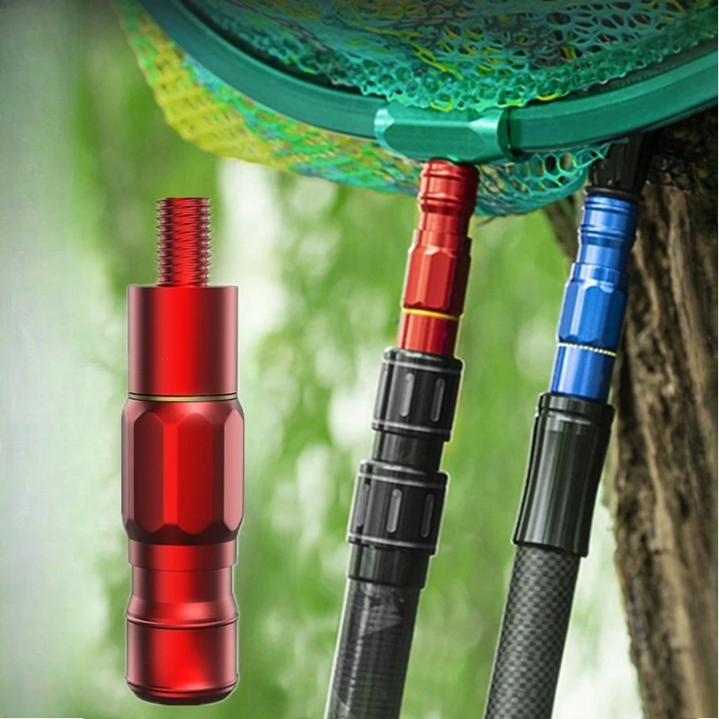 Landing Net Head Adapter Anti-rotation Fish Landing Net Screw Prevent ...