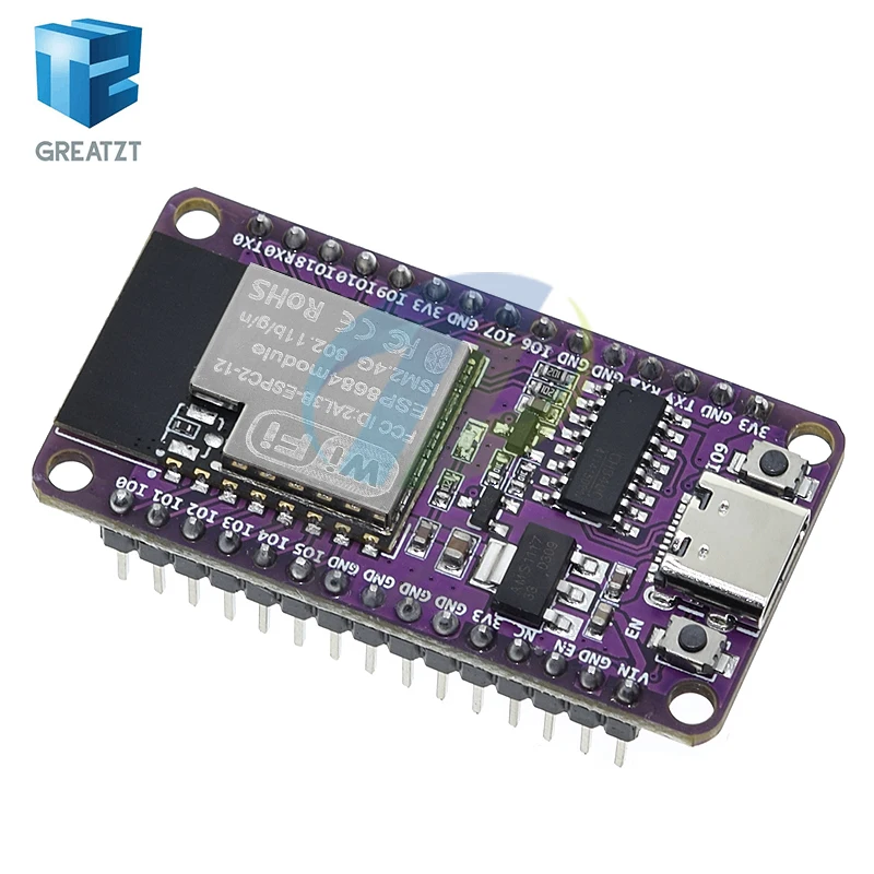 Esp8684 Development Board Type C Usb Esp32 C2 Espc2 12 Devkit Serial