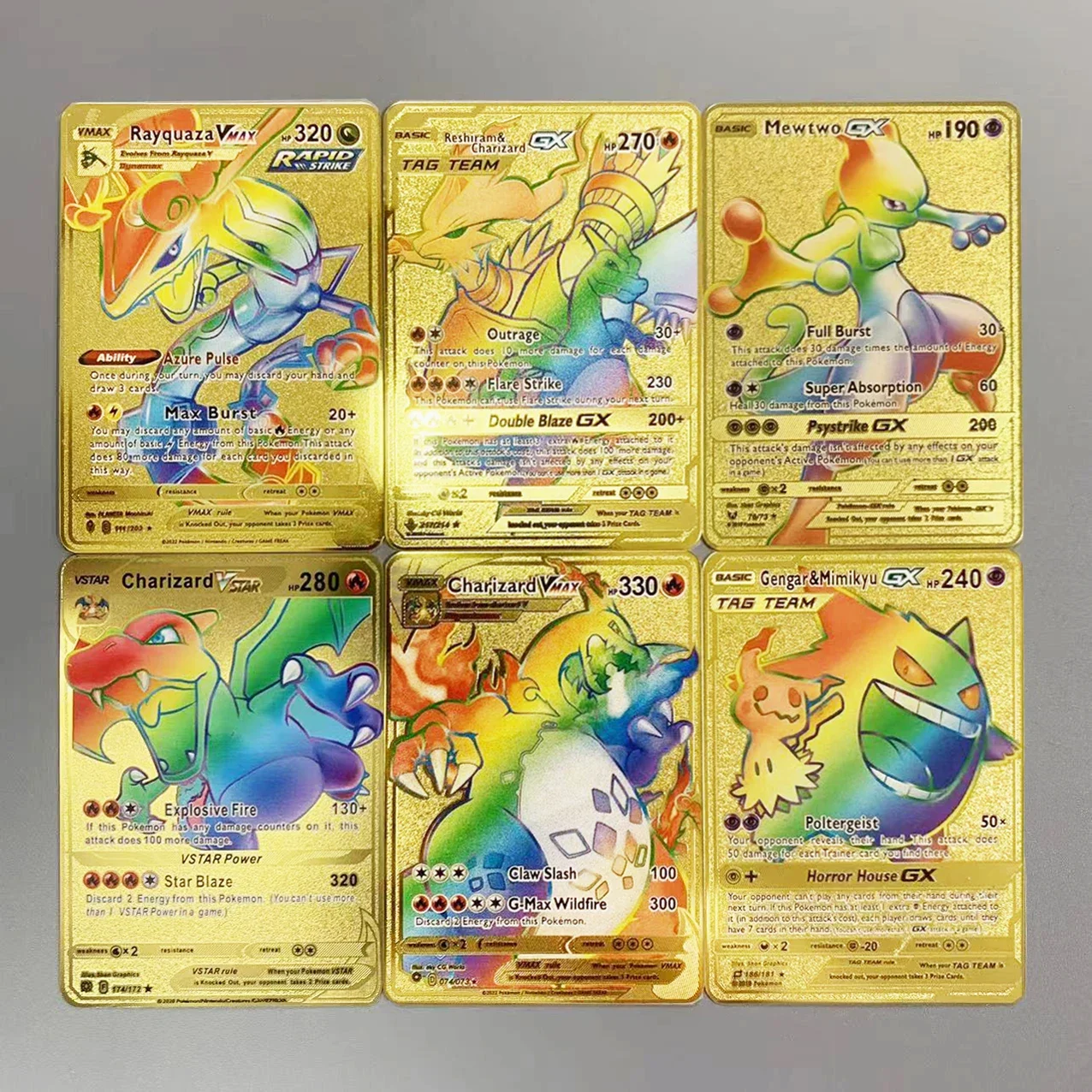 English-Pokemon-Metal-Cards-Monster-Letter-Pocket-Monster-Arceus-Iron ...