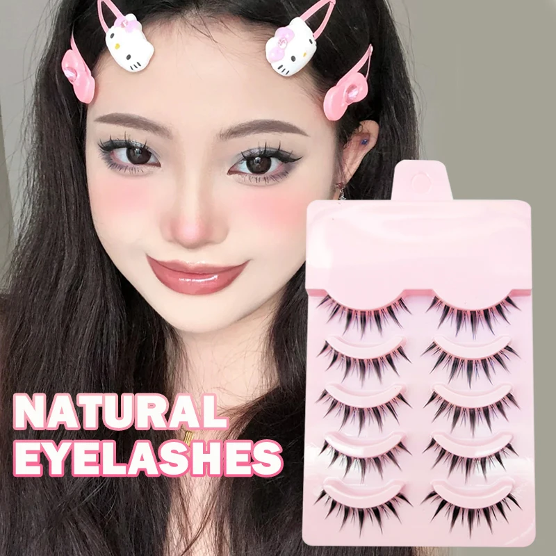 New Manga Lashes Soft Natural Eyelashes Thick False Eyelashes Manga ...