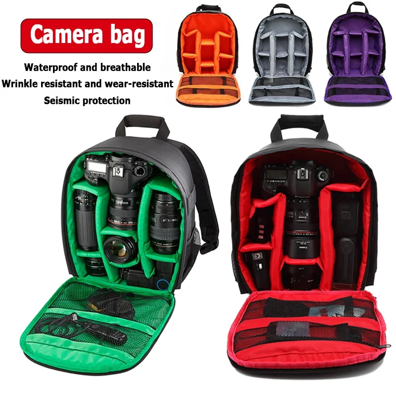 Multi-functional Camera Bag Nikon Canon Digital Lens Outdoor ...