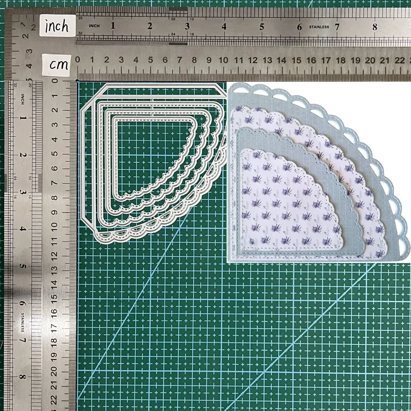 Metal-cutting-dies-cut-die-mold-Nesting-Corner-Pocket-die-set-Scrapbook ...