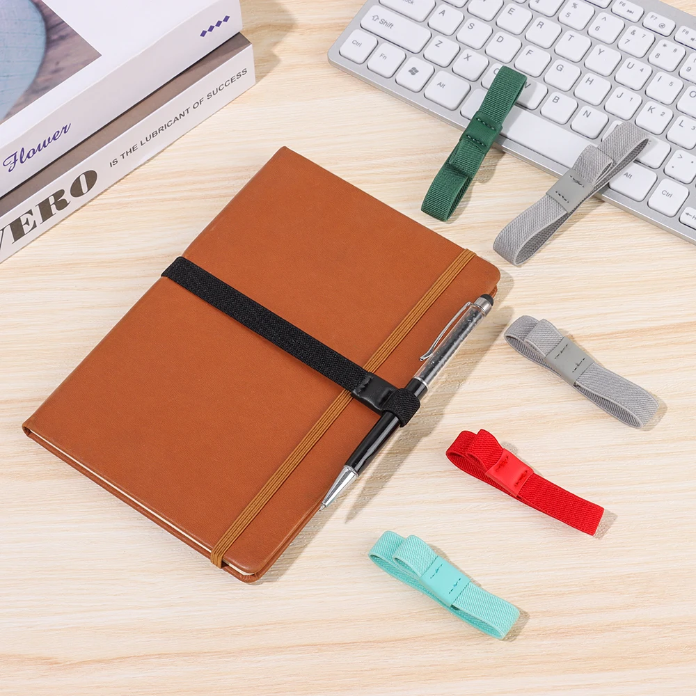 1PC-Elastic-Band-Pen-Holder-for-A5-A6-Notebook-Core-Rope-Bandage-School ...