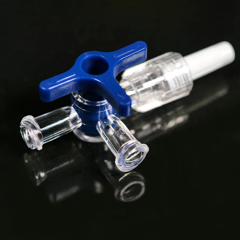 3-Way Stopcock Flexiable T-Connector Extension Tube 3-Way Stopcock With ...
