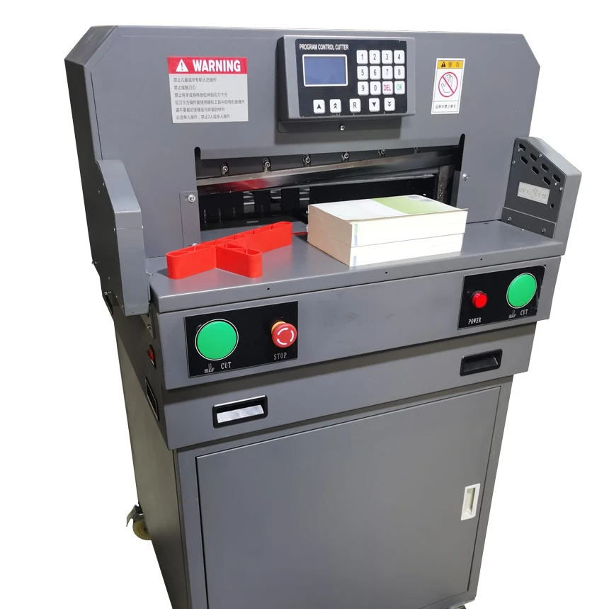 Sheet-Cutter-Industry-Heavy-Duty-guillotine-490mm-Book-Automatic-Paper ...