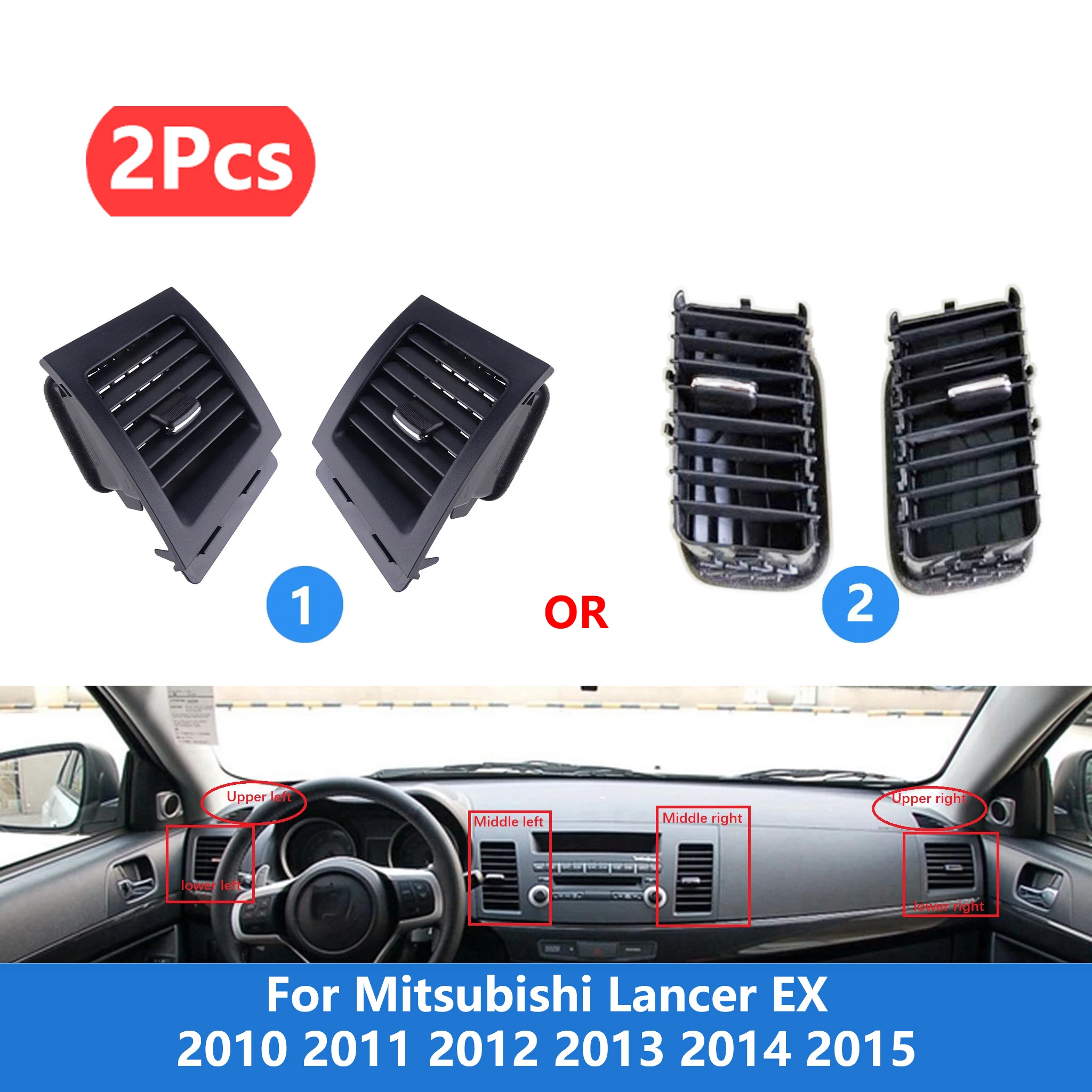 Ruili188-1-Pair-Dashboard-Air-conditioning-AC-Air-condition-Outlets ...