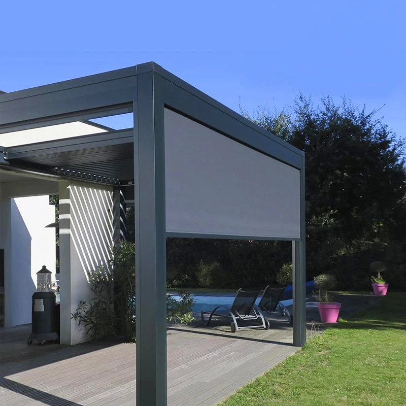 Customised-Tubular-Motor-Wind-Proof-Roller-Blind-Outdoor-Motorized-Zip ...