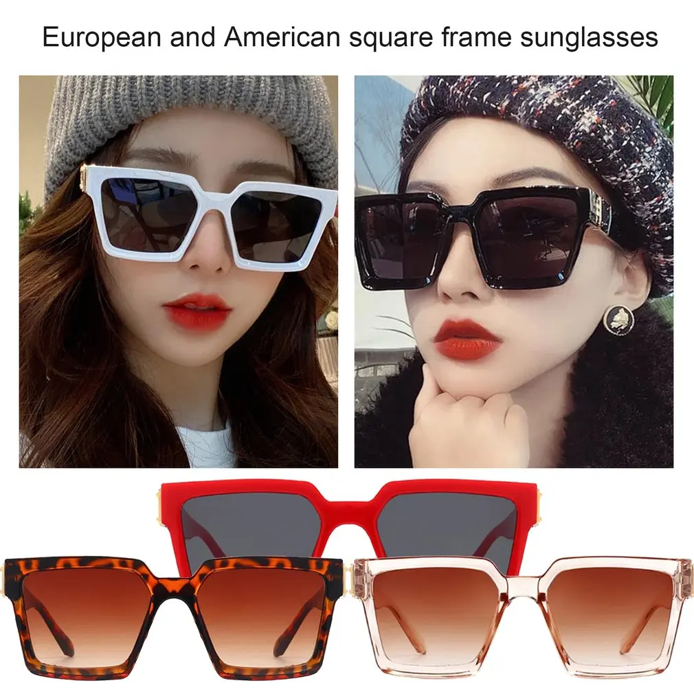 Unisex-Fashion-Ladies-Square-Sunglasses-Women-Goggle-Shades-Vintage ...