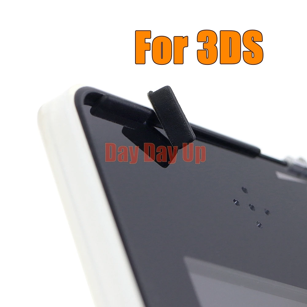 1set For 3DS Console Rubber Feet Cover Top Upper Screen Replacement for ...