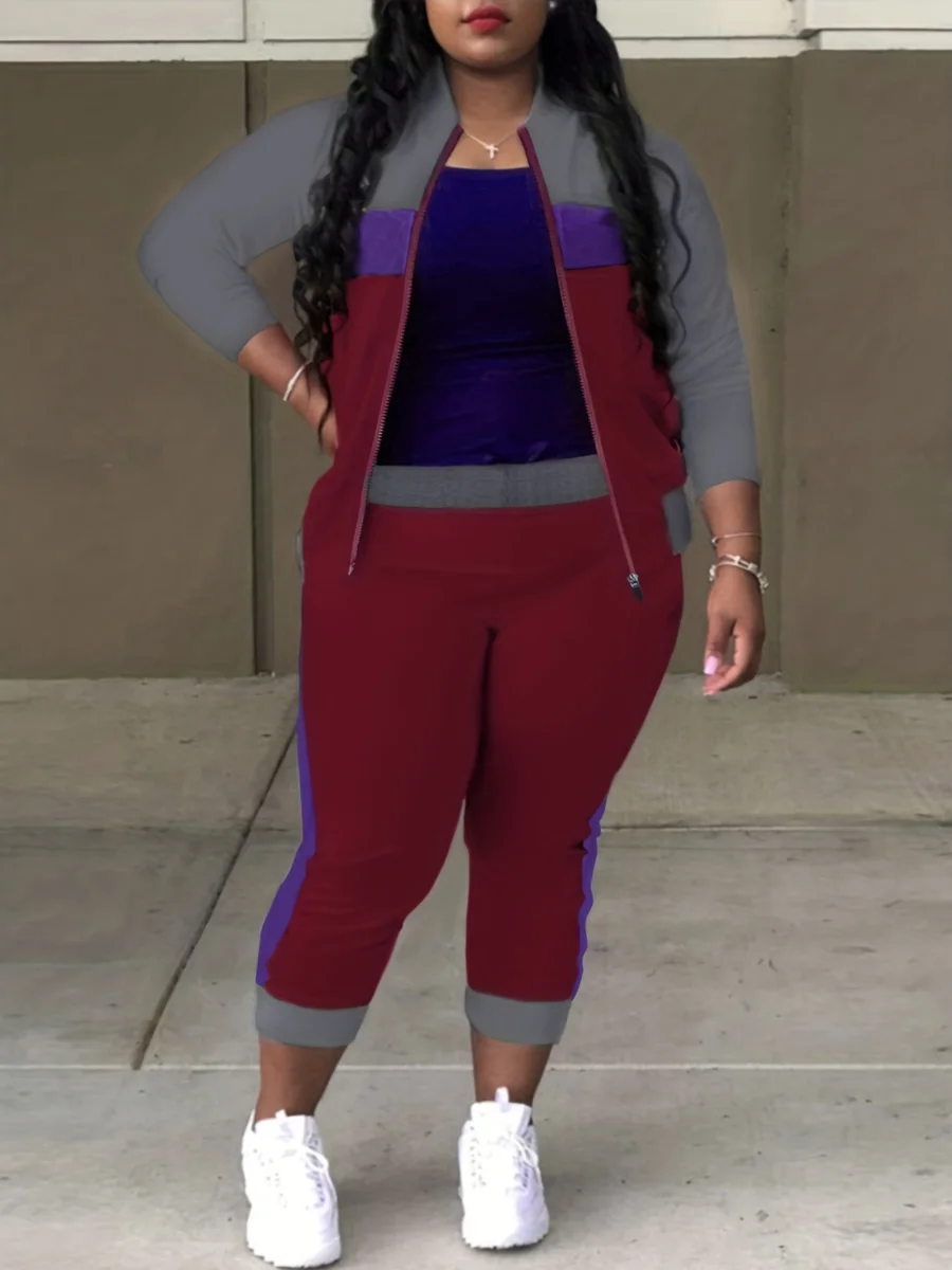 LW-Plus-Size-Two-pieces-sets-Spring-casual-women-s-matching-sets ...