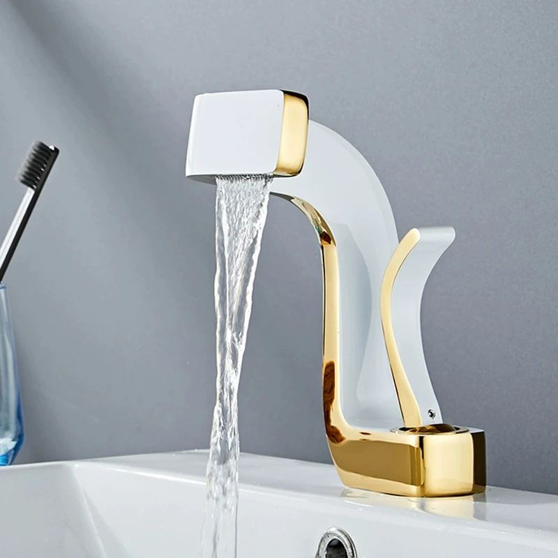 Washing-Pot-Waterfall-Faucet-Hot-And-Cold-Tap-Bathroom-Cabinet-Basin ...