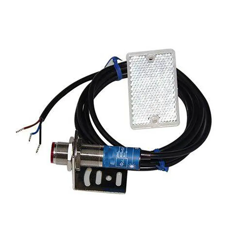 M18-Laser-Sensor-Feedback-Reflex-Photoelectric-Switch-Sn-4m-200mA-10 ...