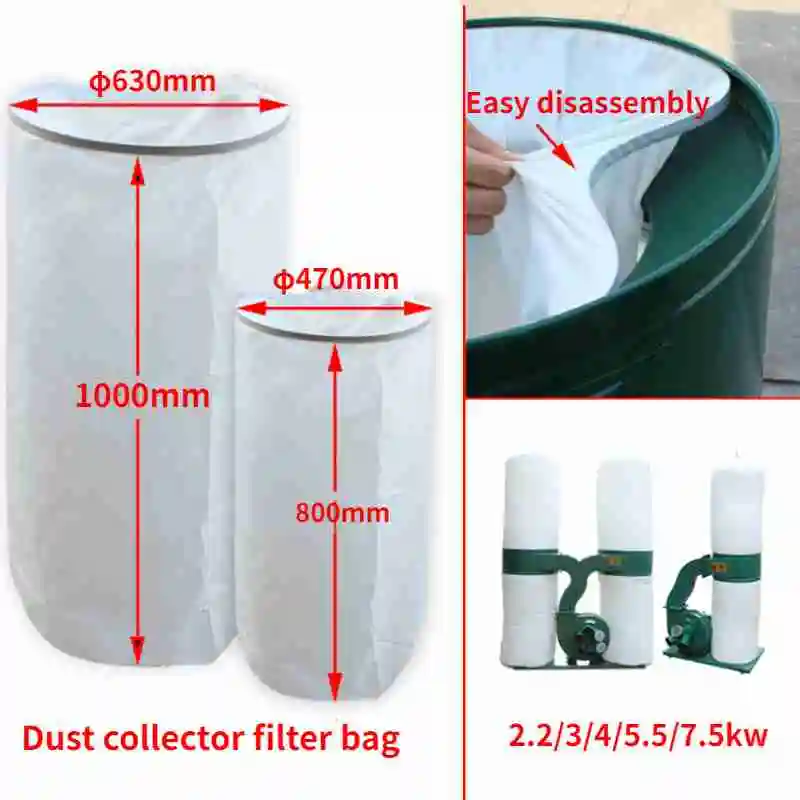 1pcs-Dust-Collector-Replacement-Filter-Bag-for-Carpentry-Dust-Collector ...