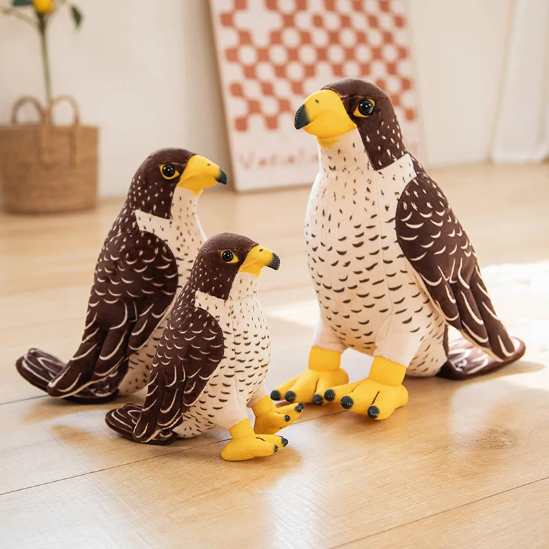 Imitation Eagle Plush Toys Soft Stuffed Cartoon Animals Dolls For ...