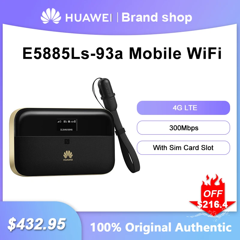 Unlocked-Huawei-WiFi-2-Pro-E5885Ls-93a-Mobile-WiFi-4G-LTE-Router-Cat6 ...