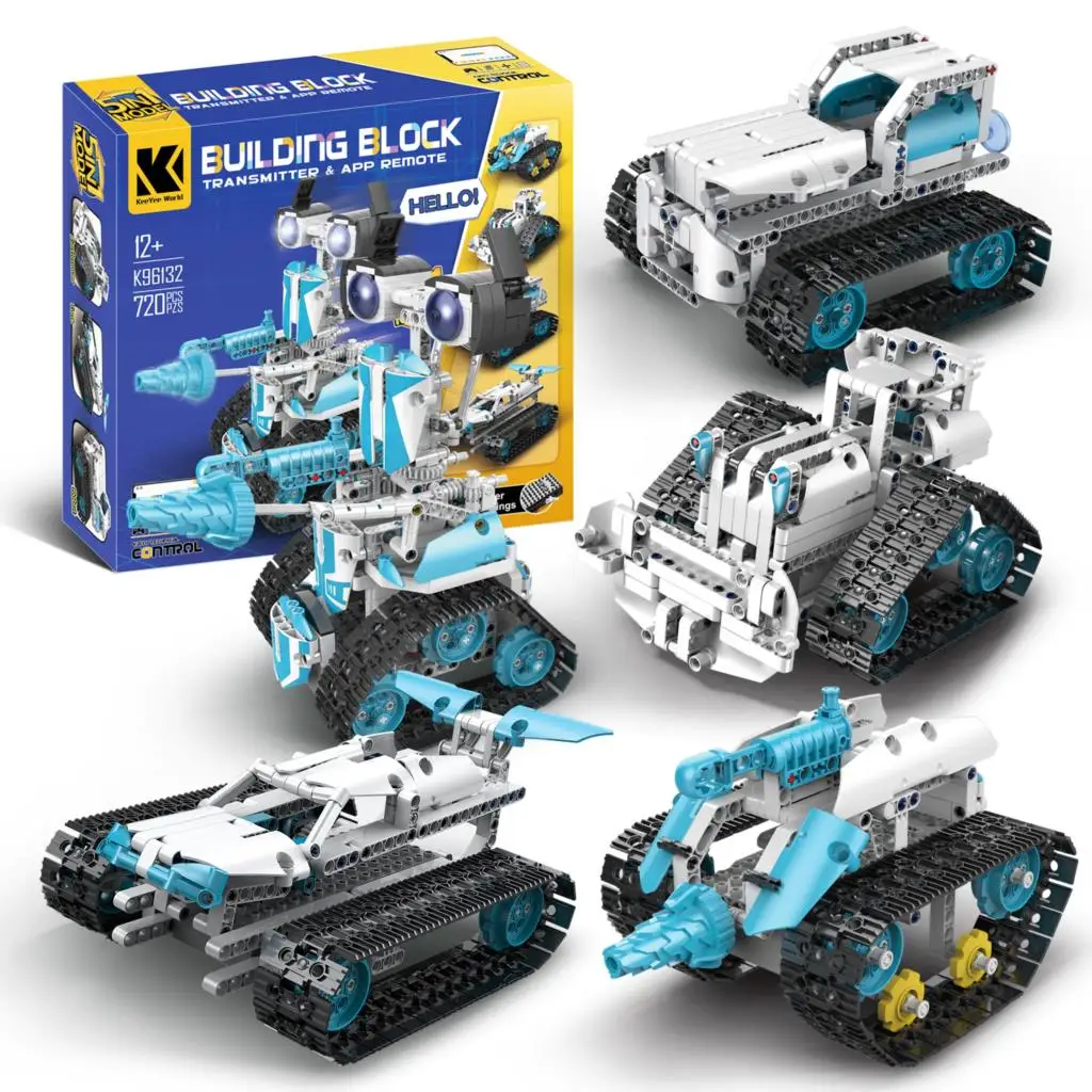 Programming-remote-control-deformation-building-block-robot-Technical ...
