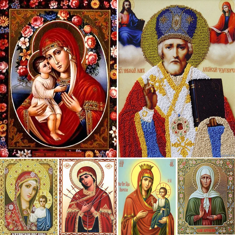 Painting-Era-11-14CT-Embroidery-Painting-Orthodox-Jesus-Cross-Stitch ...