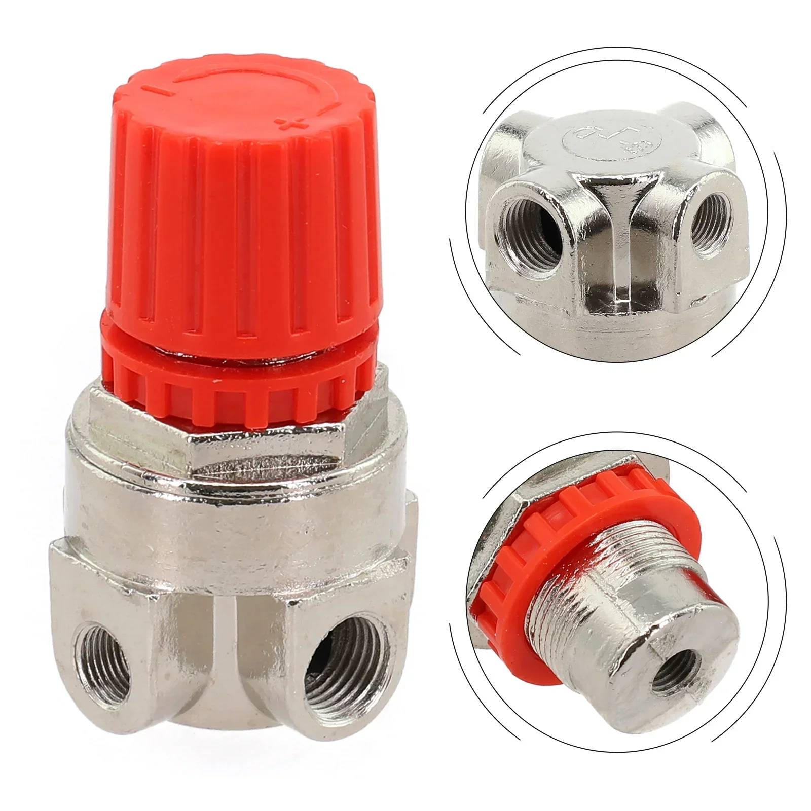 High Accuracy Pressure Regulating Valve Voltage Regulator 3 Holes ...