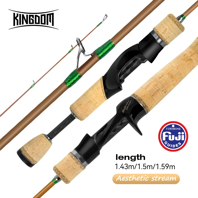 Kingdom-AESTHETIC-STREAM-Spinning-Casting-Fishing-Rods-1-43m-1-5m-1-59m ...