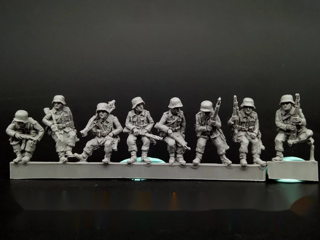 1/72 Resin Soldiers, 8 Crew Members Of The National Infantry Armored ...