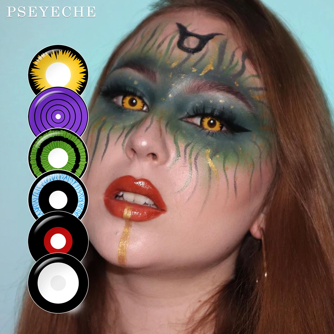 Mini Black Sclera Contacts