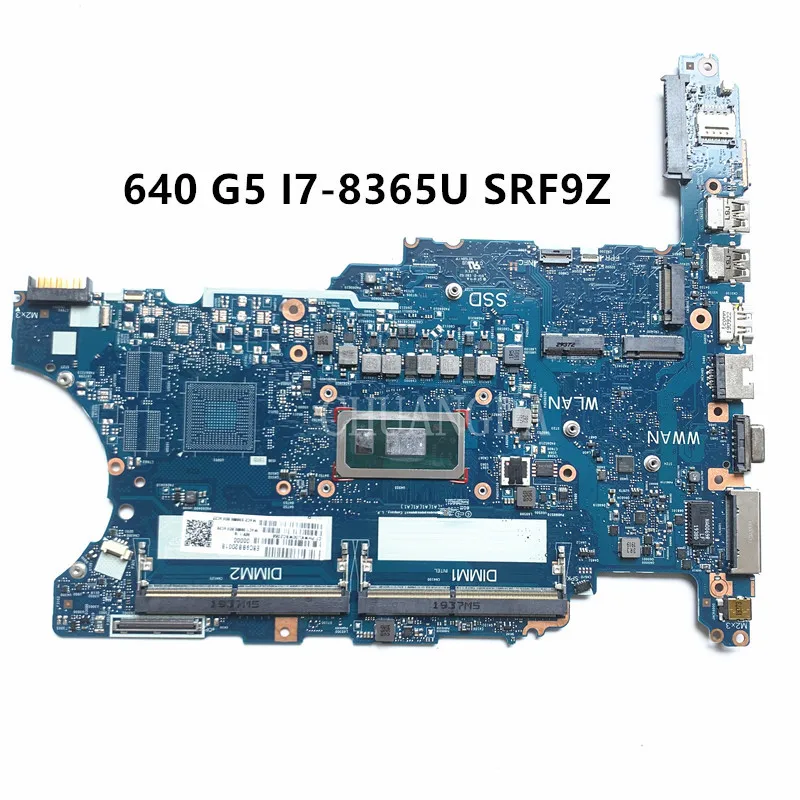 For HP ProBook 640 G5 Laptop Mainboard 6050A3028601 Motherboard with i7 ...
