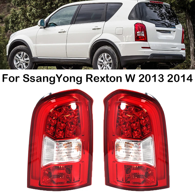 For-SsangYong-Rexton-W-2013-2014-Car-LED-Rear-Tail-Light-Rear-Turn ...