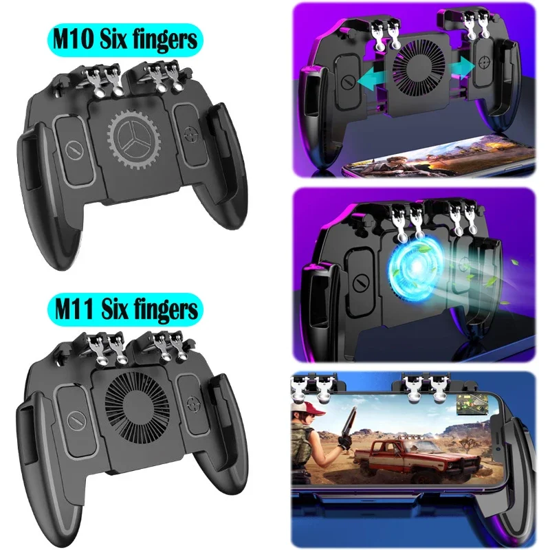 For-PUBG-Mobile-Joystick-Controller-L1R1-Trigger-Gamepad-for-iOS ...