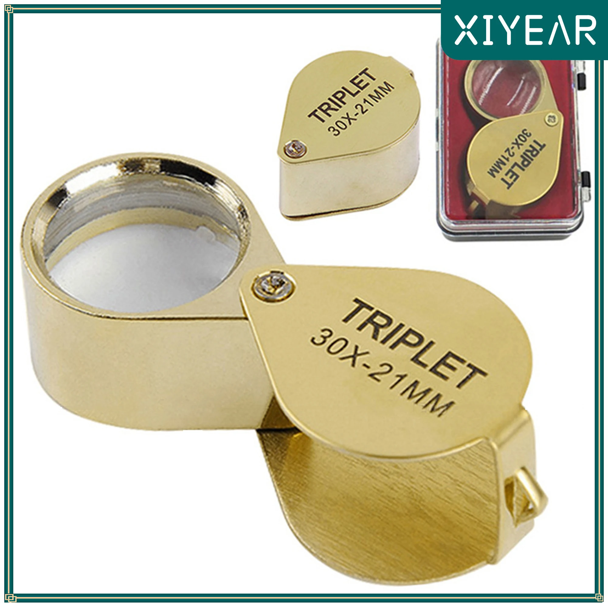 30X-Folding-Jewllery-Magnifying-Glass-Mini-Pocket-Magnifier-Portable ...