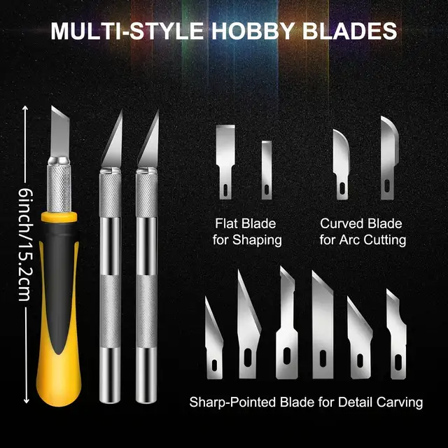 Exacto Knife Set 36 Piece Kobalt Speed Fit Precision Knife – Peace