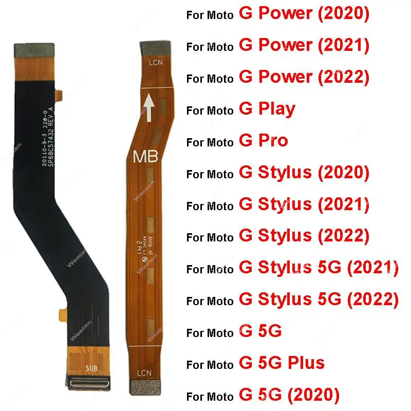 Mainboard Flex Cable For Motorola Moto G Power Play Pro Stylus Plus 5G ...