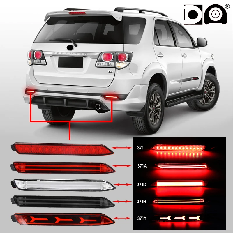 Special-Rear-Bumper-Lamp-led-Flash-brake-light-Running-light-for-Toyota ...