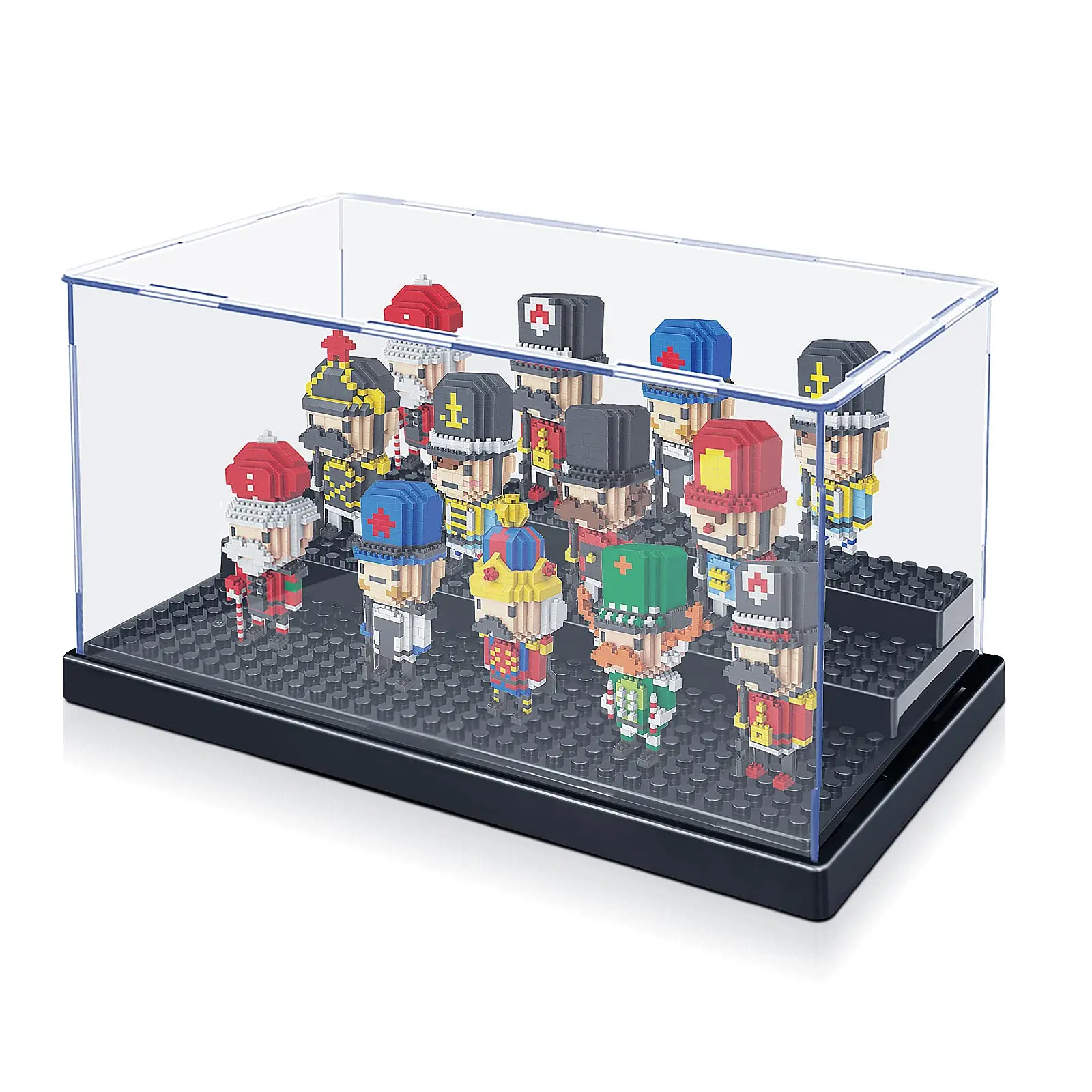 Mini Doll Action Doll Block In The Display Box. The Display Box Stores ...