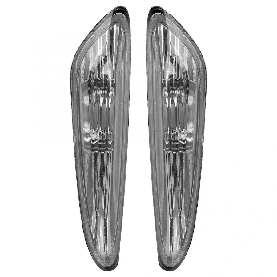 방향 지시등 사이드 마커 램프 커버, 63137165915 63137165916 쉘, BMW E46 325i 325xi 330i ...