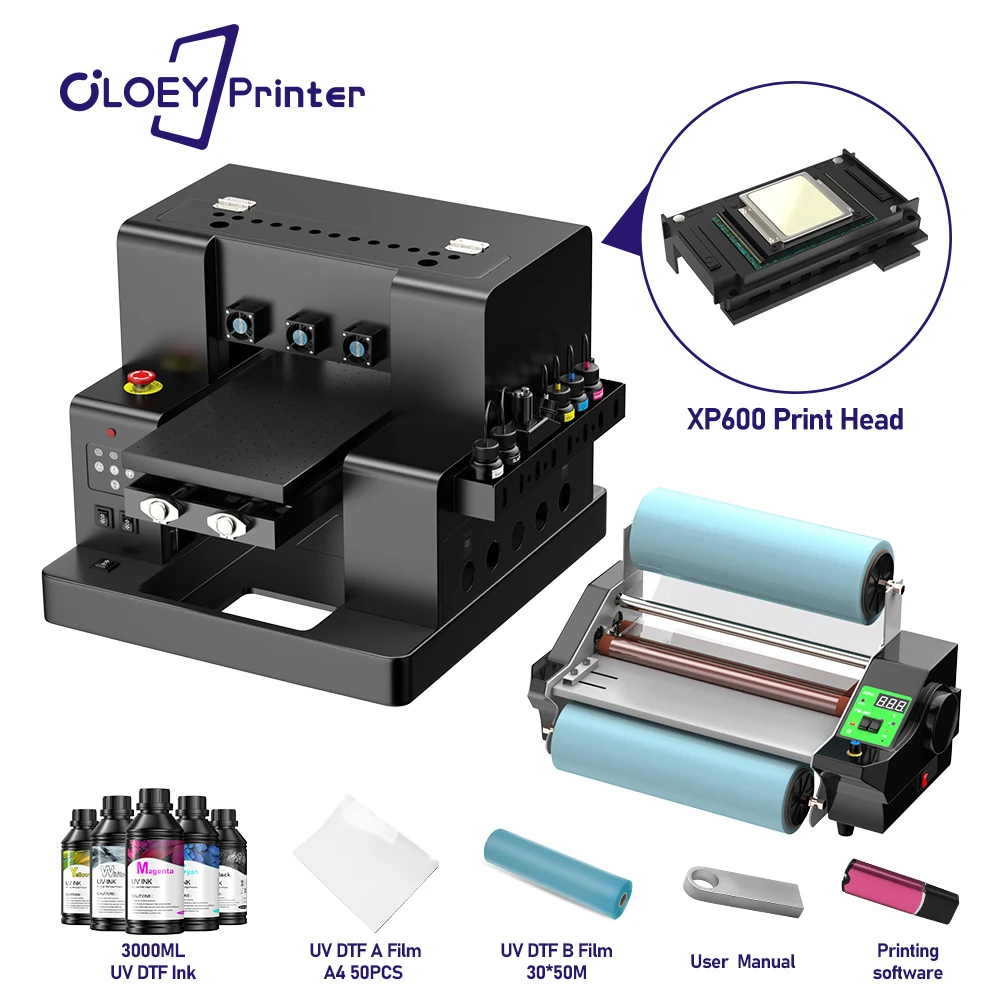 Imprimante-plat-A4-UV-DTF-XPfemale-machine-d-impression-d-autocollants-TPU-bouteille-en ...