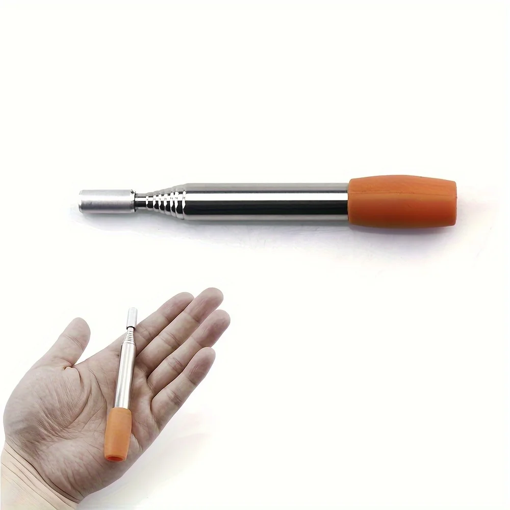 1pc-Pocket-Bellow-Stainless-Steel-Outdoor-Gear-Retractable-Fire-Blowers ...